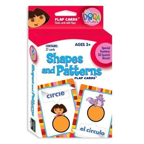 Buy Dora the Explorer Shapes and Patterns Flap Cards by Learning ...