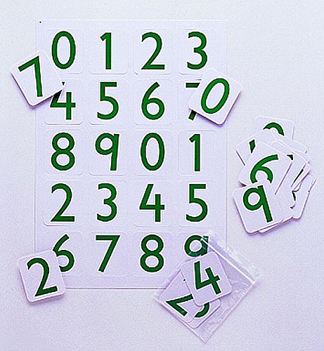 Amazon.com: 0-9 Number Cards (10 Sets): 9781408525661: Books