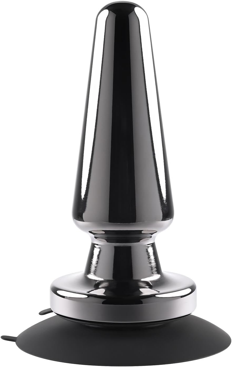Amazon.com: Evolved Advanced Vibrating Rechargeable Metal Plug - Black ...