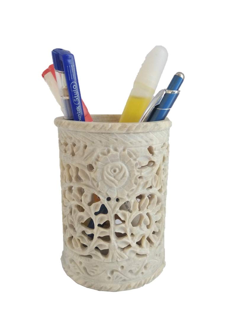 Unique Marble Atrs designer Marble Work pen stand Marble Decorative ...