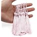 Amazon.com: VAPKER 100 Pieces Pink Tassels 13cm/5-Inch Silky Handmade ...