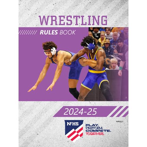 2024 & 2025 NFHS Wrestling Rule Book | Paperback Coach Referee Official: Dr. Karissa L. Niehoff ...