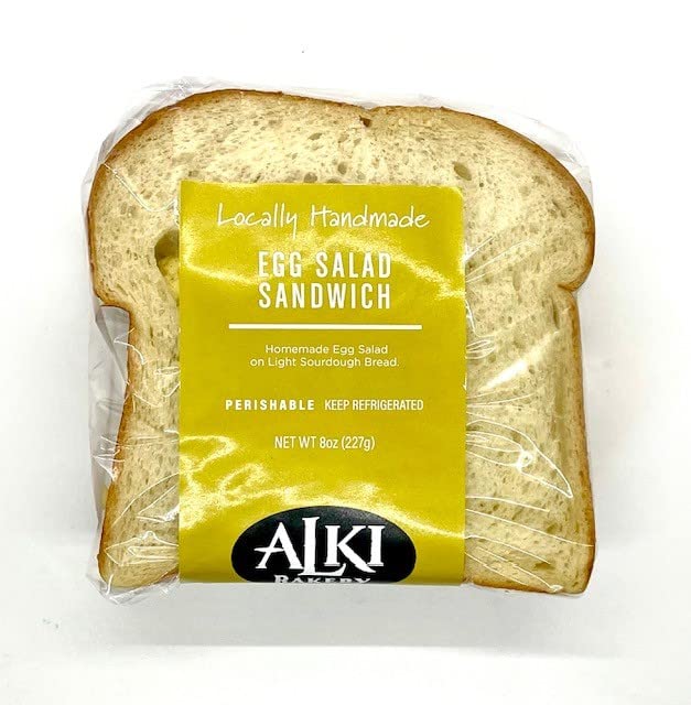 Amazon.com: Alki Bakery Egg Salad Wedge, 7 oz : Grocery & Gourmet Food