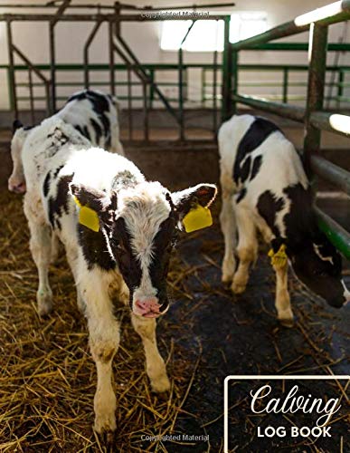Buy Calving Log Book: Calving Record Book, Cattle Journal Tracker ...