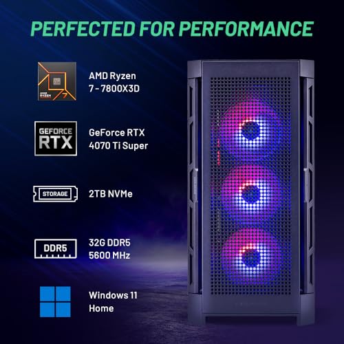Snapklik.com : Skytech Blaze Gaming PC, Ryzen 7 7800X3D 4.2 GHz, RTX ...
