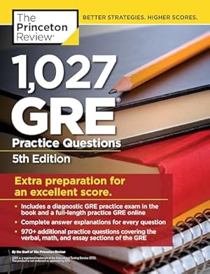 Princeton Review GRE Premium Prep, 36th Edition: 6 Practice Tests ...
