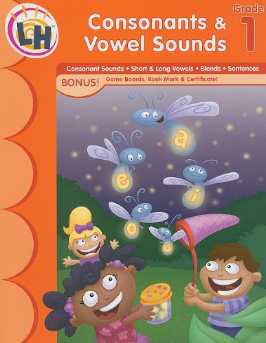 Buy Consonants & Vowel Sounds Grade 1: Consonant Sounds, Short & Long ...