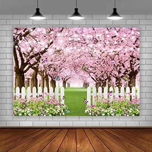 Amazon.com: Moukeren Hello Spring Decorations Spring Easter Photography ...