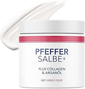 Pfeffer Salbe Plus Collagen & Arganöl Face Cream, Hydrating Moisturizer ...