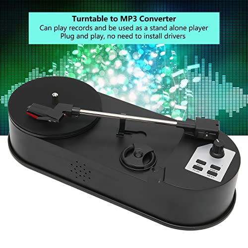 GOWENIC Turntable to MP3 Converter, Mini Vinyl Record Player, Vinyl to ...
