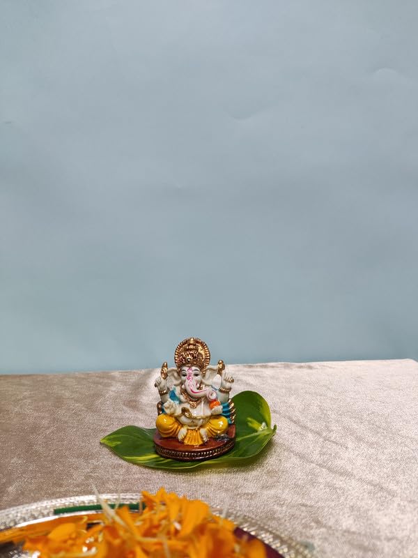 Buy PRATIMA Polyresin Ganesh Idol|Vinayaka Statue|Ganpati Murti|Ganesha ...