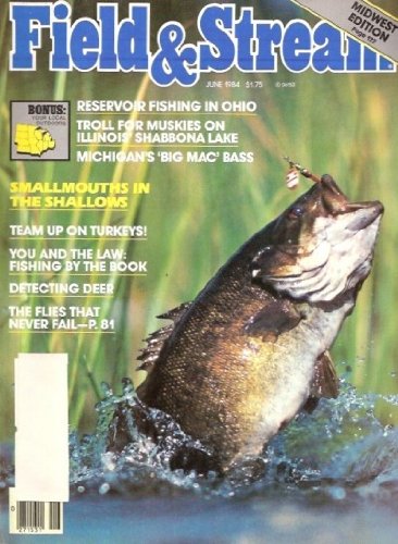 Vintage Field and Stream Magazine - June, 1984 - Like New Condition ...