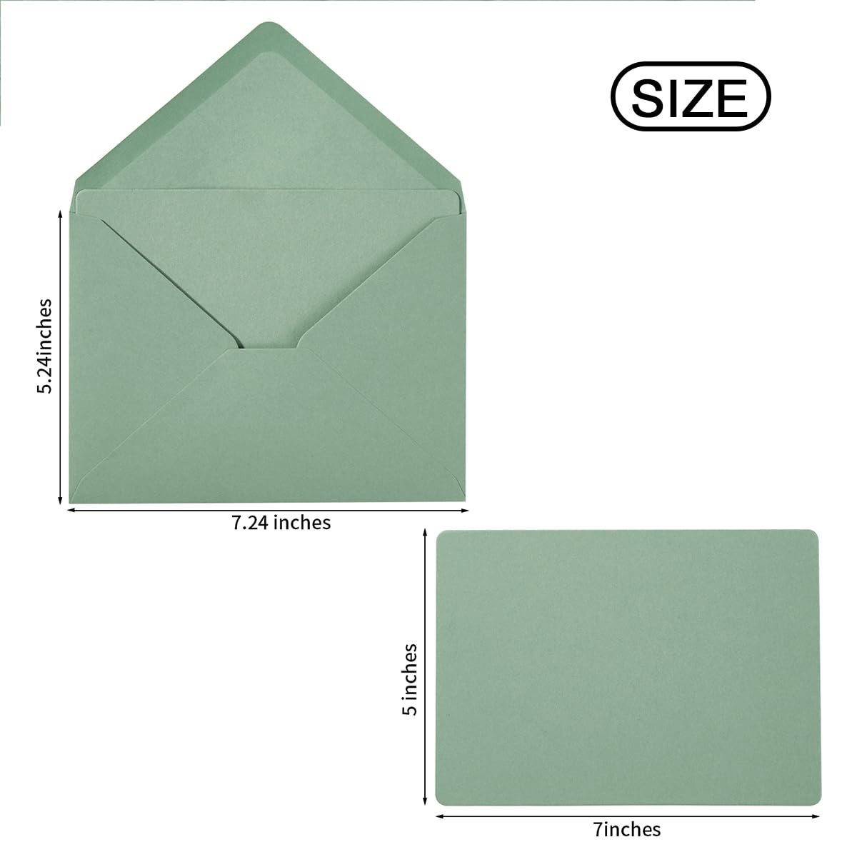 A7 Size Envelope Dimensions