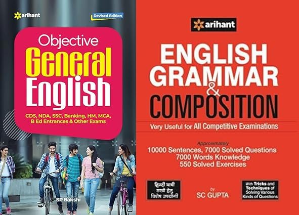 ARIHANT Objective General English By SP Bakshi & English Grammar ...