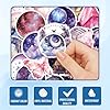 Amazon.com: Pack 50 Pcs Witch Midnight Magic Moon Stickers for Water ...