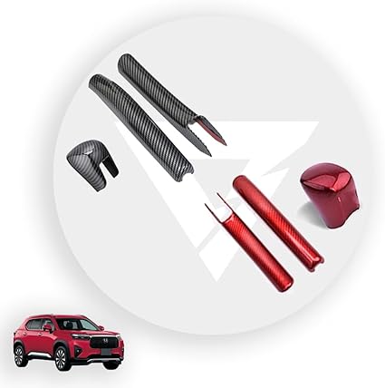 Amazon | KUTOOK 新型WR-V WR-V DG5 X Z Z+ パーツ アクセサリー カスタム ハンドルブレーキパネル シフトレバーカバー | インテリアパネル | 車＆バイク