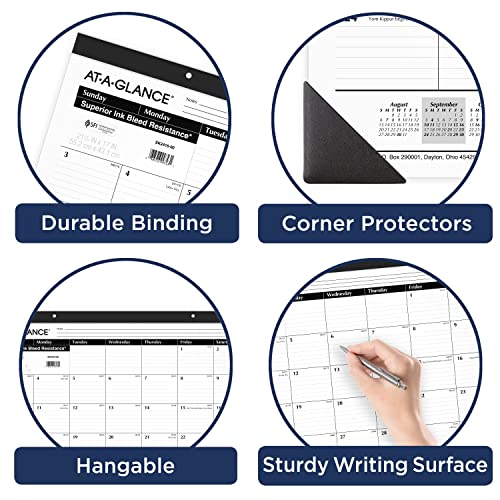Snapklik.com : AT-A-GLANCE 2023-2024 Academic Desk Calendar, Monthly ...
