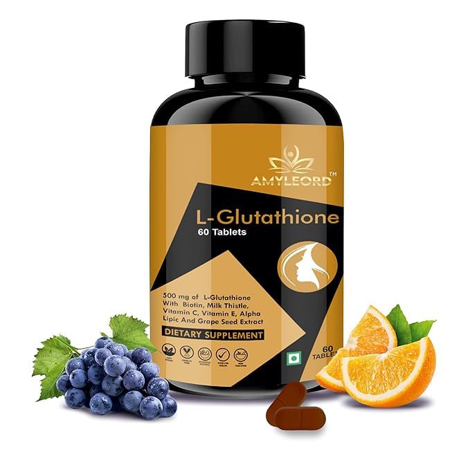 Amazon.com: L - Glutathione Tablets 1000mg with Vitamin C & E, Biotin ...