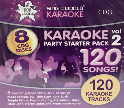 - Sing To The World Karaoke - Party Starter Pack Volume 2 (8 CD+G Set ...