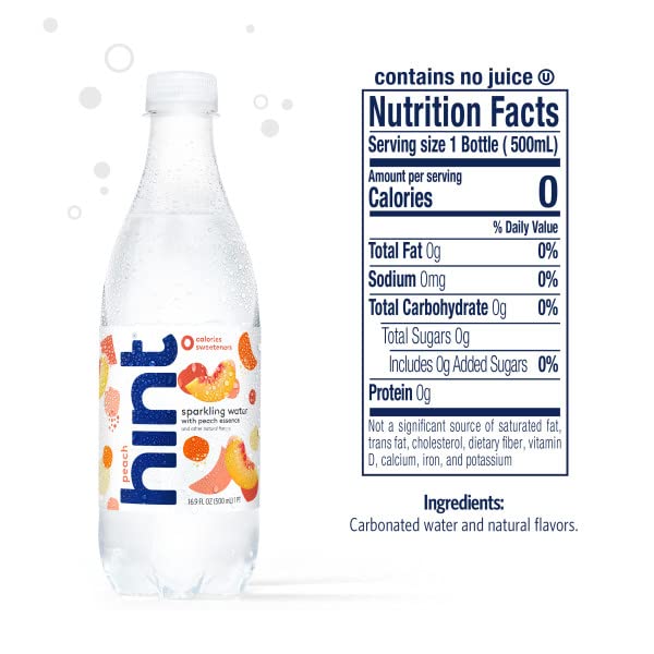 Snapklik.com : Hint Sparkling Water Peach
