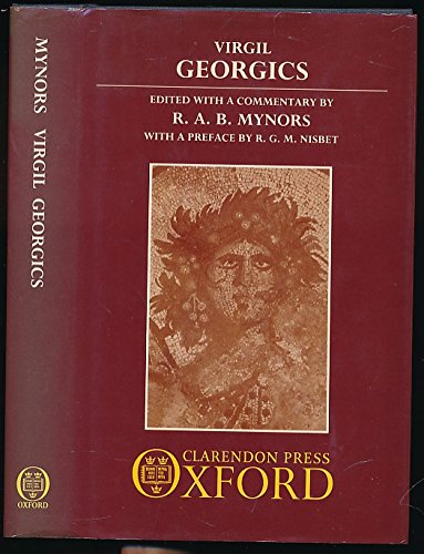 Georgics: Virgil, R. A. B. Mynors: 9780198144458: Amazon.com: Books