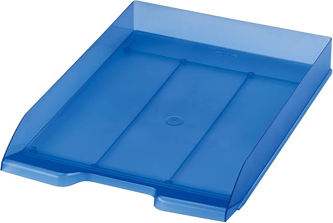 Amazon | セキセイ デスクトレー A3 縦 ブルー SSS-1480-10 | 書類トレー・レターケース | 文房具・オフィス用品