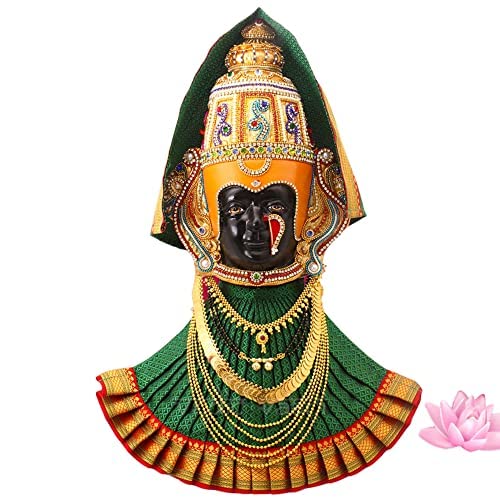 Vedic Vaani Margashirsh Navratri Kalash Amba Bai Mahalaxmi Devi Face ...