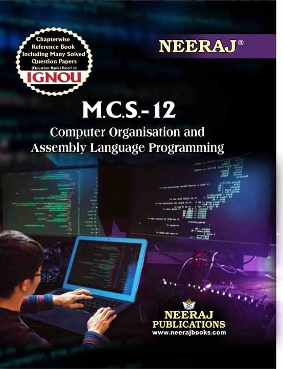 Buy NEERAJ MCS-12 Computer Organisation and Assembly Language Programming - English Medium - For ...