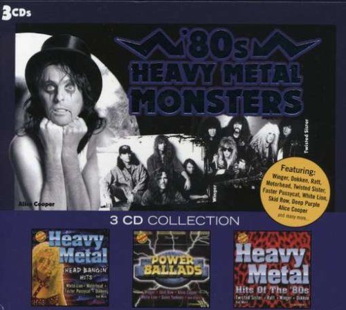 80s Heavy Metal Monsters: Various Artists: 0628261201624: Amazon.com: Books