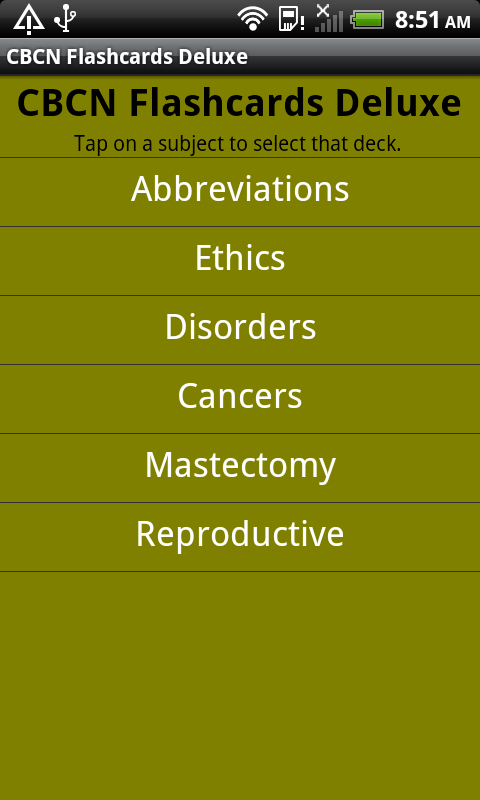 CBCN Flashcards Deluxe - App on Amazon Appstore