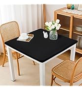 Amazon.com: eeivs Small Square Tablecloth 2 Pack 24 x 24 Inch Washable ...