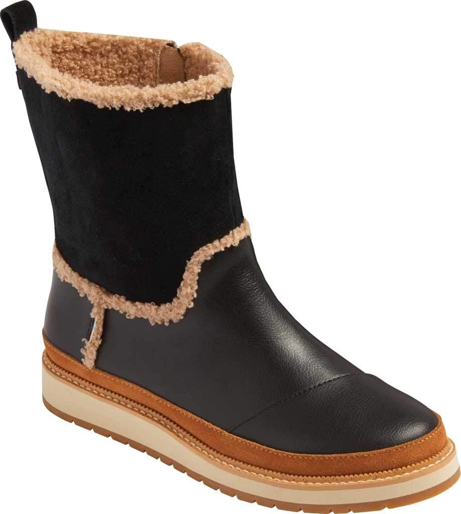 Amazon.com | Women's TOMS Makena Water Resistant Suede Boot Water ...