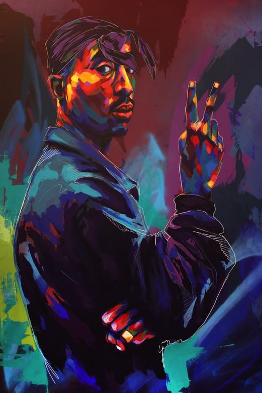 Poster of Tupac Shakur, Tupac Shakur for Room Wall Decoration, Unframed ...