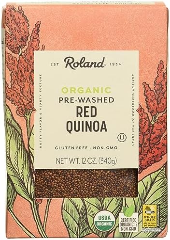Amazon.com : Roland Foods Organic Red Quinoa, 12 Ounce : Grocery ...