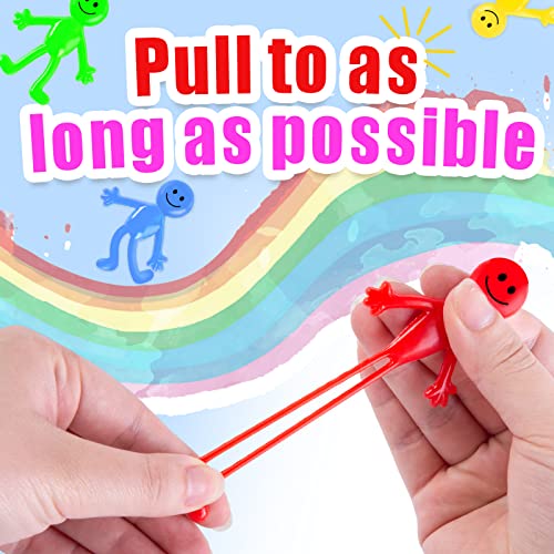 Snapklik.com : 60PCS Smiley Face Bendable Man, Stretchy Figures Party ...