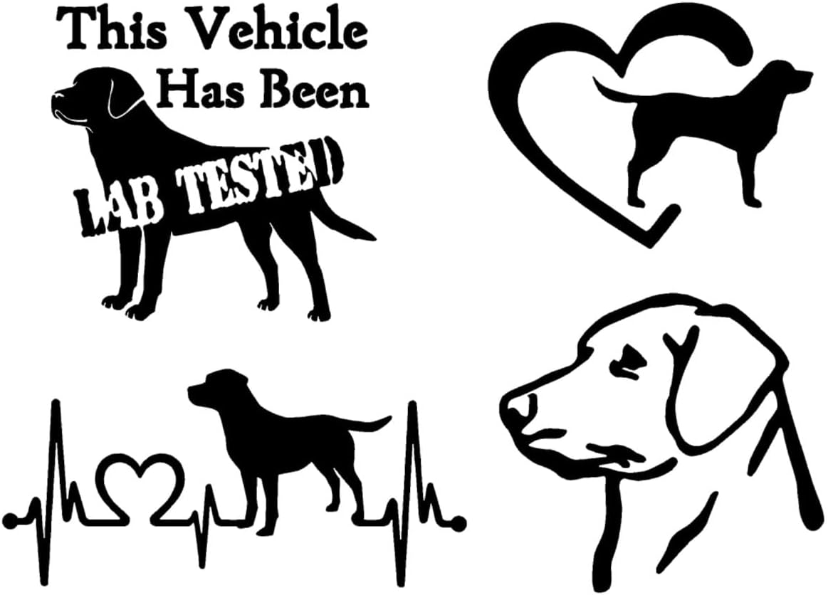 Amazon.com: This Vehicle Has Been Lab Tested Labrador Retriever Dog ...
