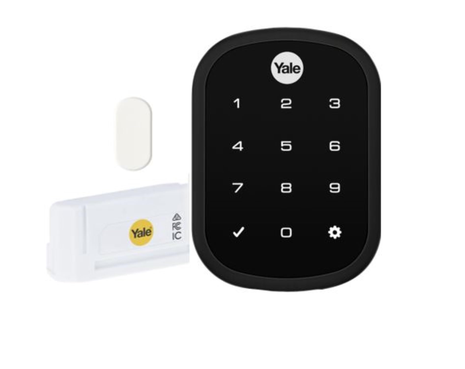 YALE Assure SL MATT Black with YALE Home HK Module : Amazon.com.au ...