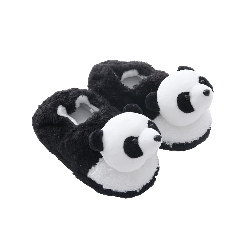 Snapklik.com : Toddler Girls Cute Panda Plush Indoor House Slip-on ...