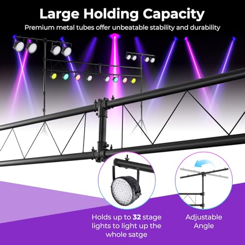 Snapklik.com : Stage Lighting Stand, 14FT Lighting Truss System W/32 ...