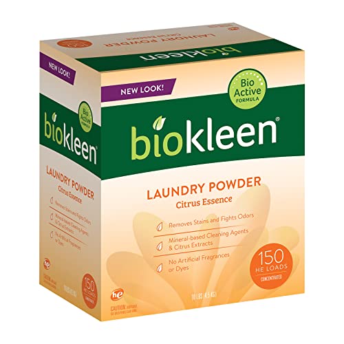 Biokleen Laundry Detergent Powder, Concentrated, Eco-Friendly, Non ...