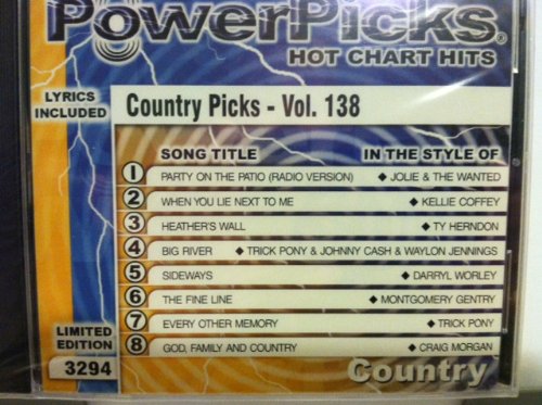 Sound Choice PowerPicks - Country Picks Vol. 138 - Karaoke CD+Graphics ...