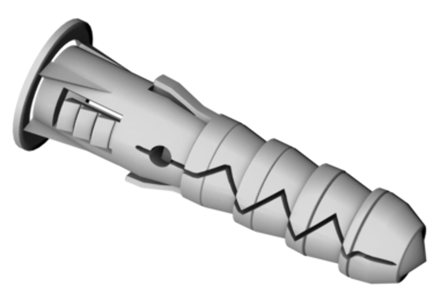 SS8® M10 x 50mm (Pack of 40) Wall Plugs Heavy Duty Rawl Plug Fixing ...