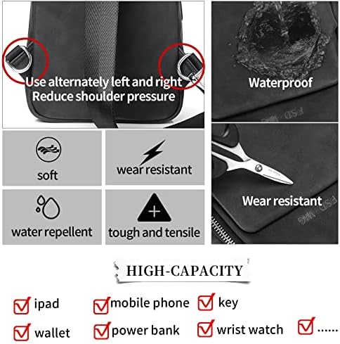 Review: FSD.WG Men’s Sling Backpack – Stylish and Functional Travel ...