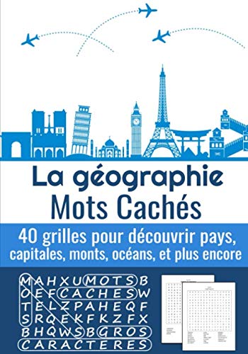 Buy La géographie Mots Cachés: Mots Mêlés sur la Géographie (avec ...