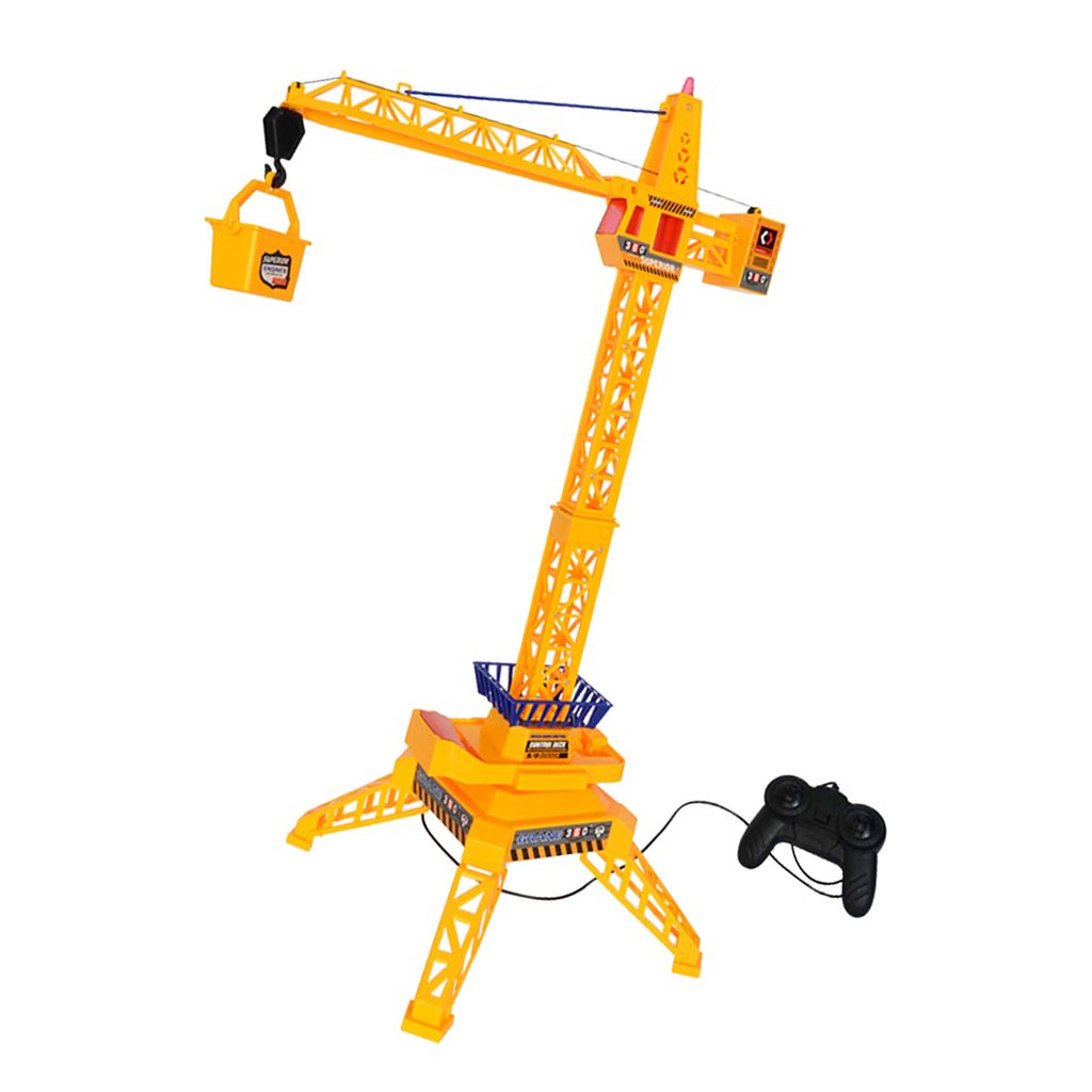 FLAWISH Wired Remote Control Tower Crane with Up Down Lift Control and ...