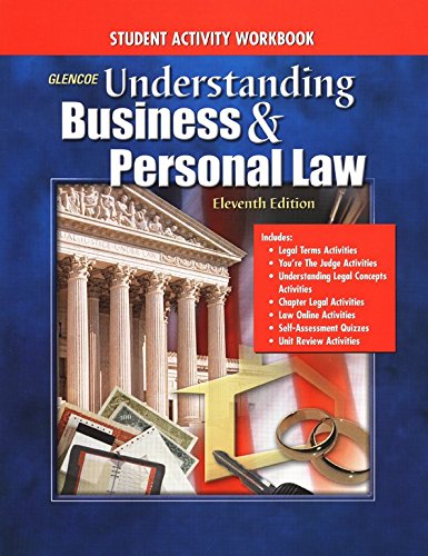 Understanding Business And Personal Law: Student Activity Workbook ...
