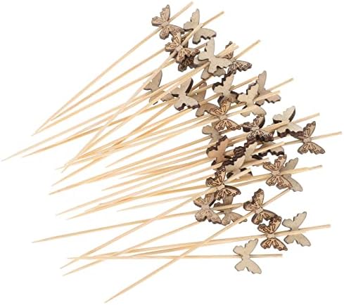 Amazon.com | Parliky 100pcs Cocktail Sticks Salad Vegetable Food ...