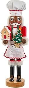 Amazon.com: 15-inch Wooden African American Chef Nutcracker ...