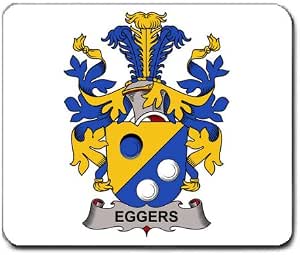 Amazon.com: Eggers Family Crest Coat of Arms Mouse Pad : Office Products