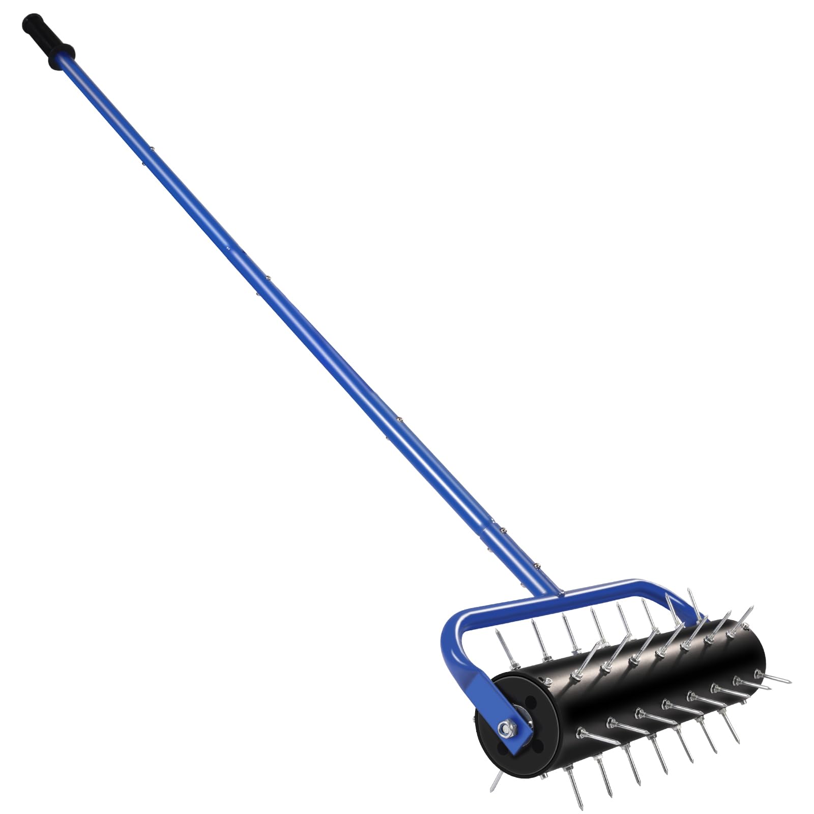 Amazon.com : SILKPE 21" Rolling Lawn Aerator, 75" Long Handle with ...
